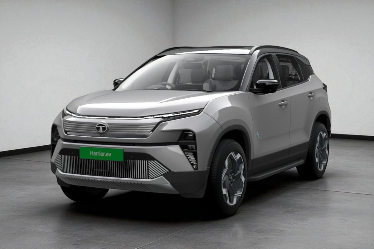 Tata Harrier EV Color Pure Grey Image – Harrier EV Photos in India ...
